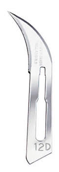 #12B Sterile Surgical Blades, Carbon Steel [individually packed, box of ...