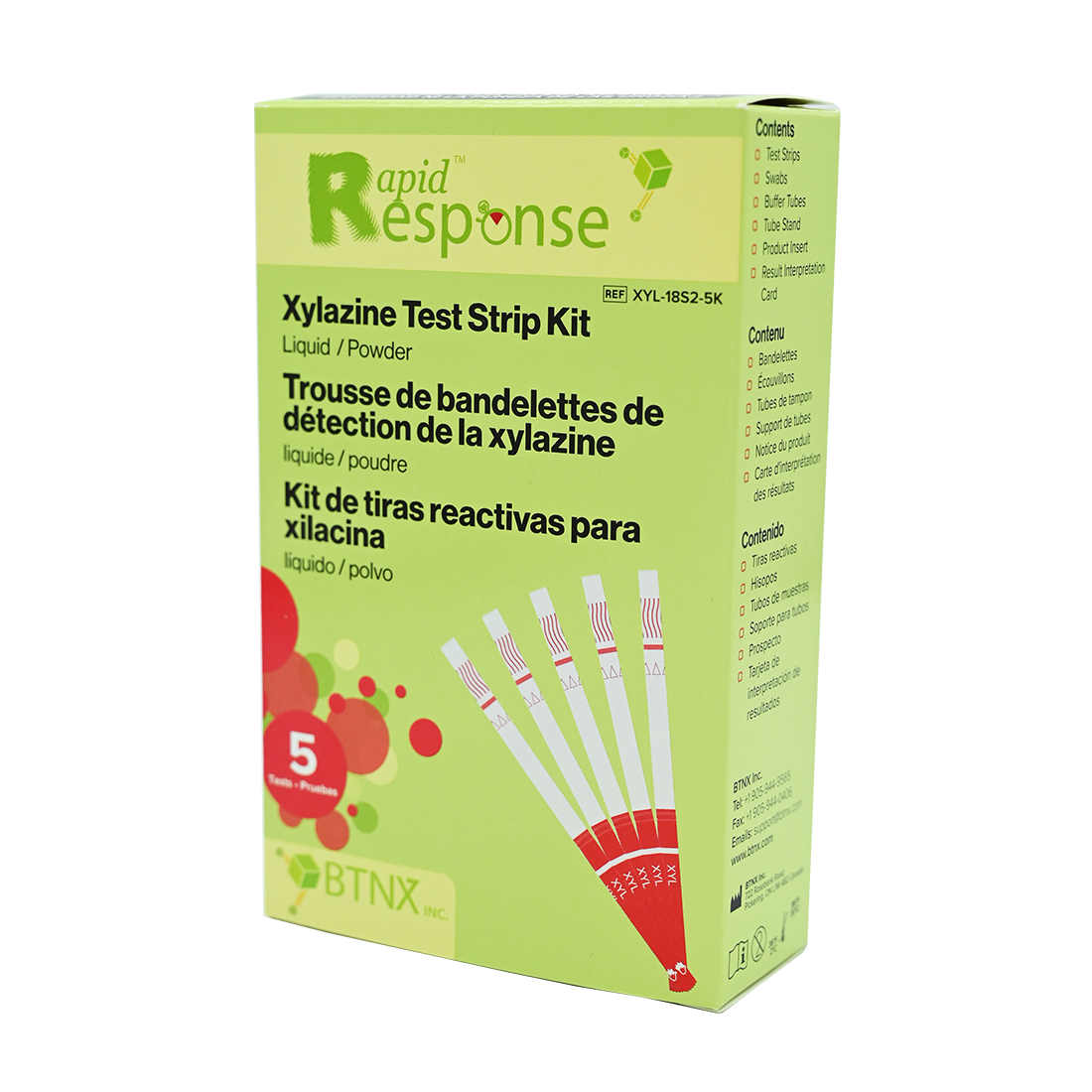 Rapid Response™ Xylazine Drug Test Kits